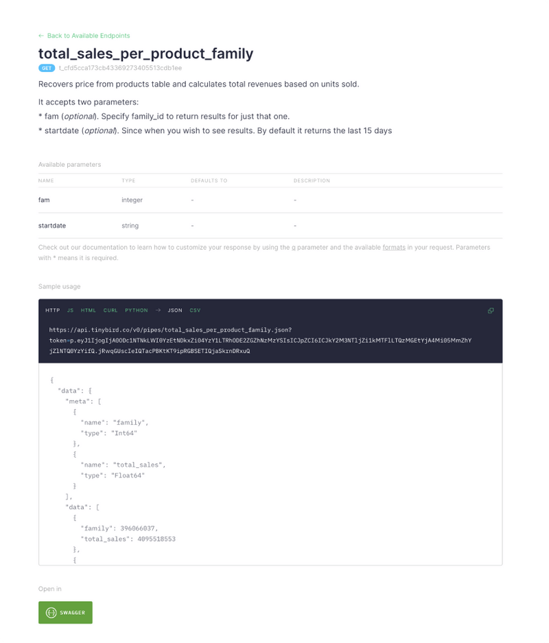 Tinybird · The modern real-time analytics stack